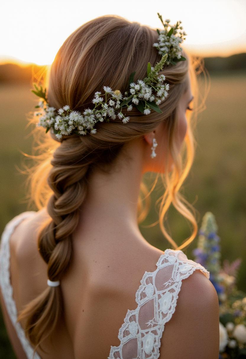 Stunning Boho Wedding Braid Ideas - TheCharmingBride.com