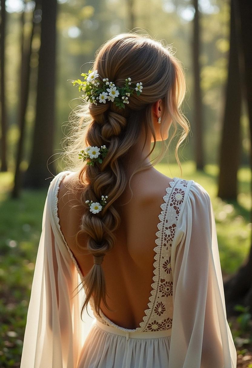 Stunning Boho Wedding Braid Ideas - TheCharmingBride.com
