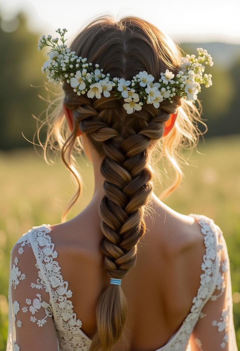 Stunning Boho Wedding Braid Ideas - TheCharmingBride.com