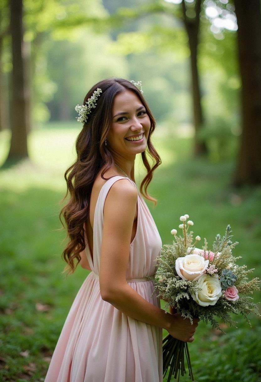 Boho Wedding Bridesmaid Dress Ideas - TheCharmingBride.com