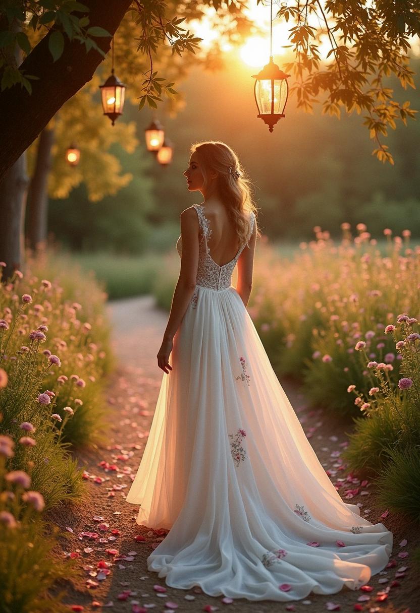 Stunning Boho Wedding Dress Simple Styles - TheCharmingBride.com