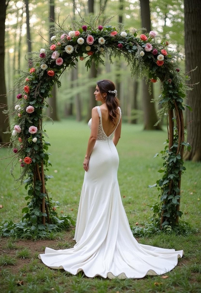 Stunning Boho Wedding Dress Simple Styles - TheCharmingBride.com