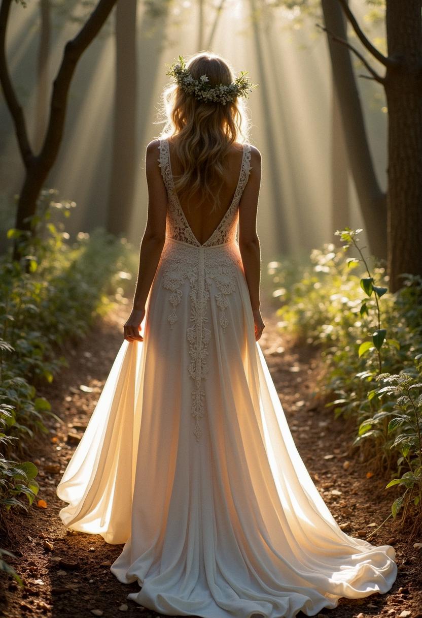 Stunning Boho Wedding Gown Ideas - TheCharmingBride.com
