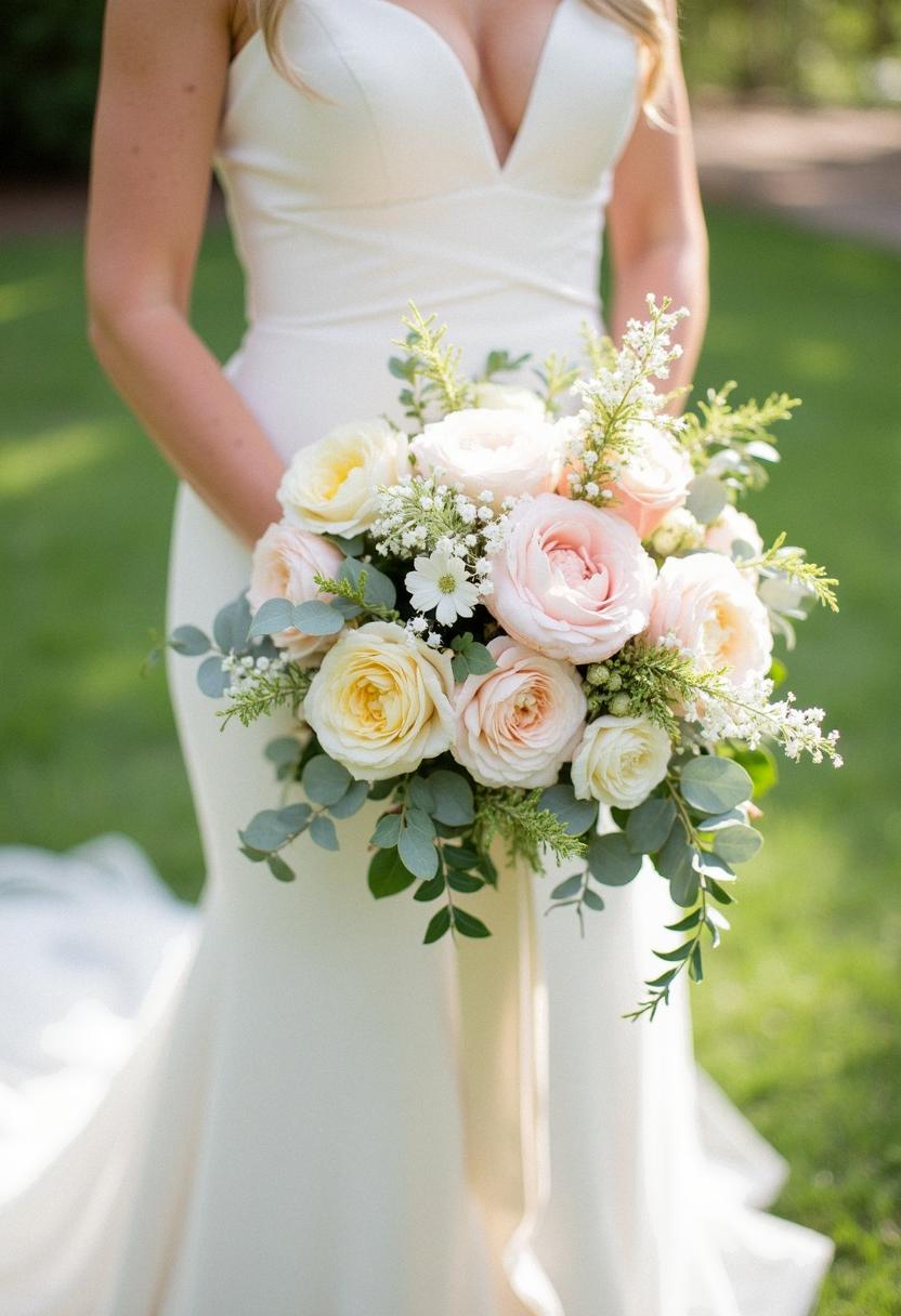 Stunning Bridal Flowers Bouquet For Summer - TheCharmingBride.com