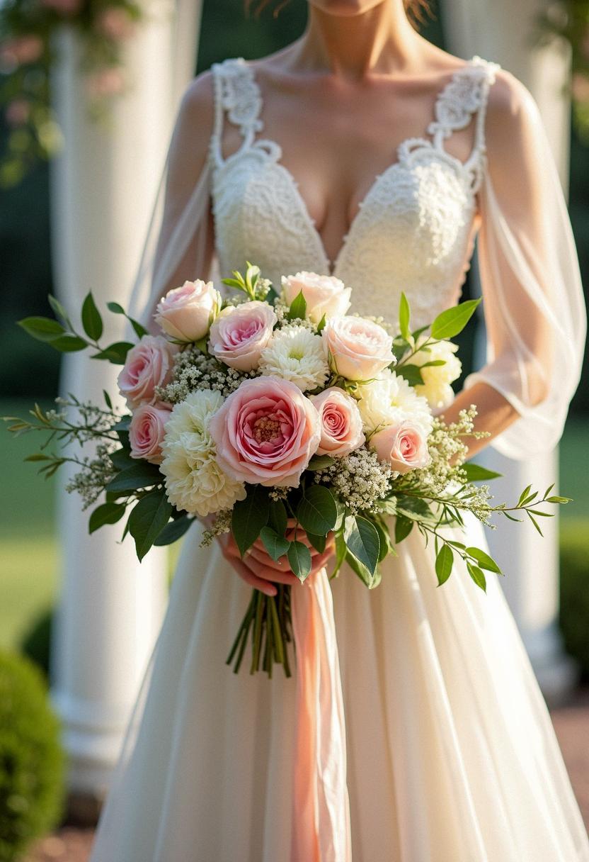 Stunning Bridal Flowers Bouquet For Summer - TheCharmingBride.com