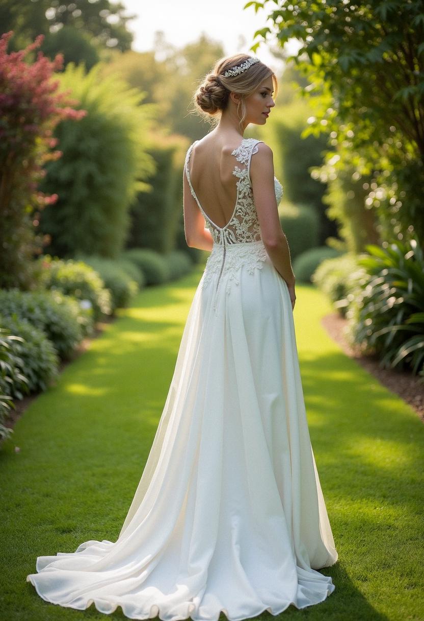 Effortlessly Chic Bridal Gown Simple Styles - TheCharmingBride.com