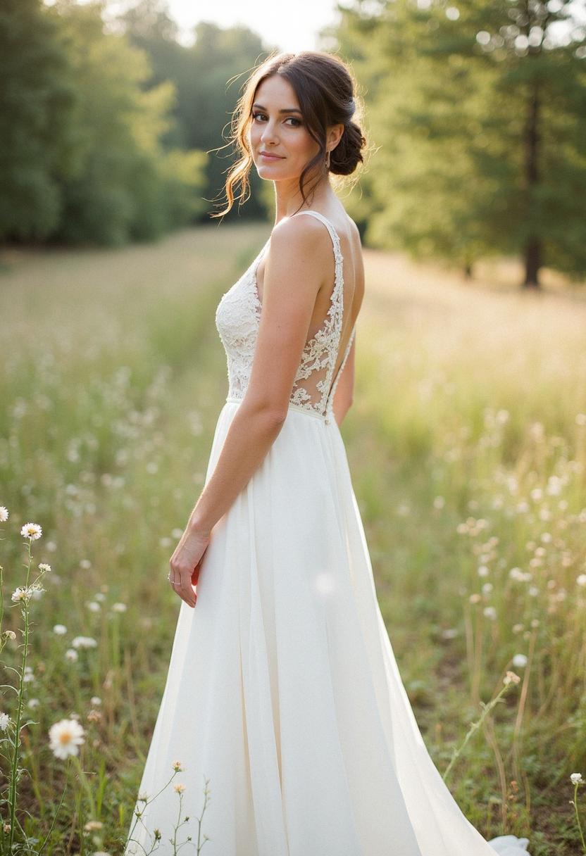 Effortlessly Chic Bridal Gown Simple Styles - TheCharmingBride.com