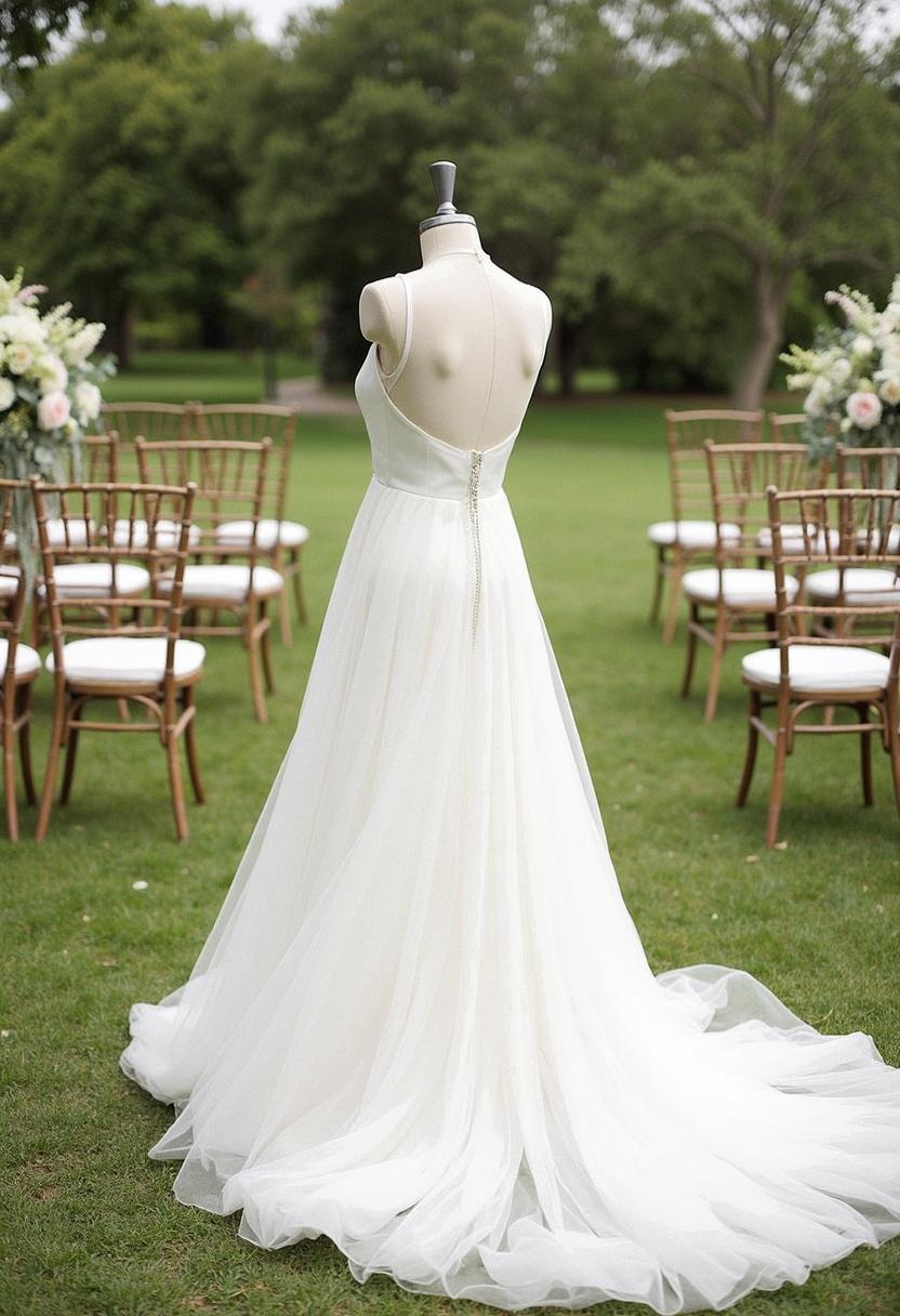 Effortlessly Chic Bridal Gown Simple Styles - TheCharmingBride.com