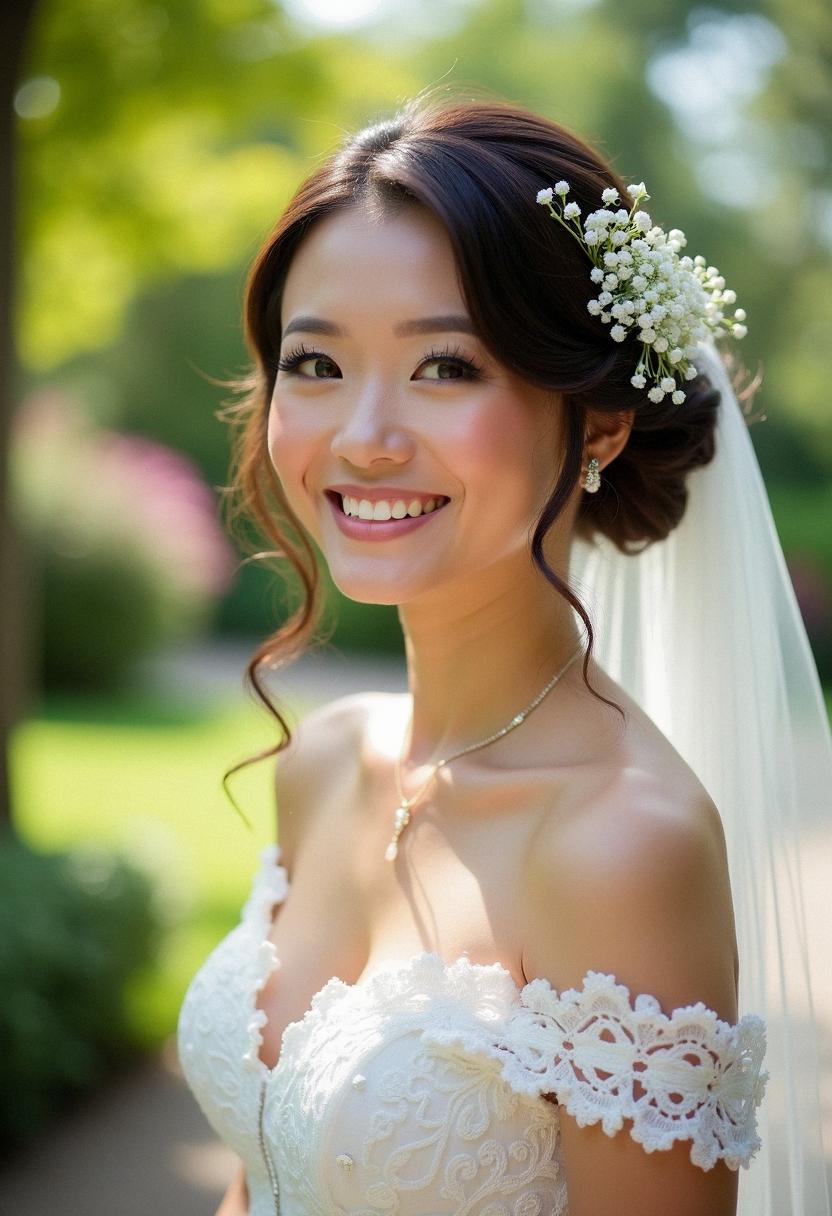 Stunning Bridal Hair Style Ideas - TheCharmingBride.com