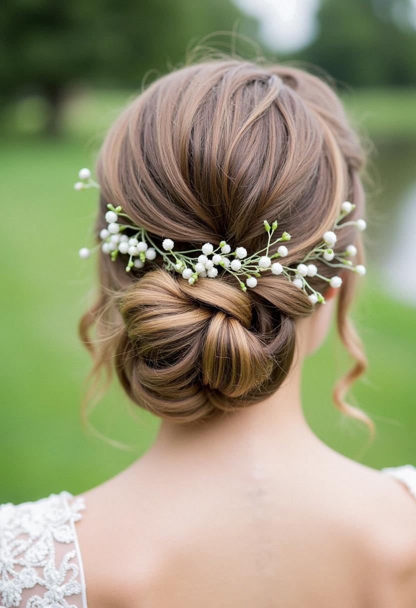 Elegant Bridal Hair Updo Ideas - TheCharmingBride.com