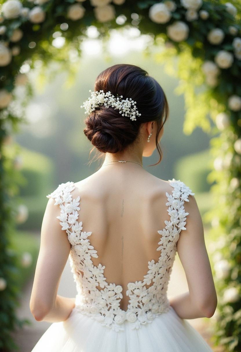Elegant Bridal Hair Updo Ideas - TheCharmingBride.com