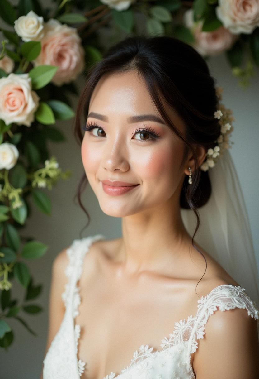 Stunning Bridal Makeup For Wedding Day - TheCharmingBride.com