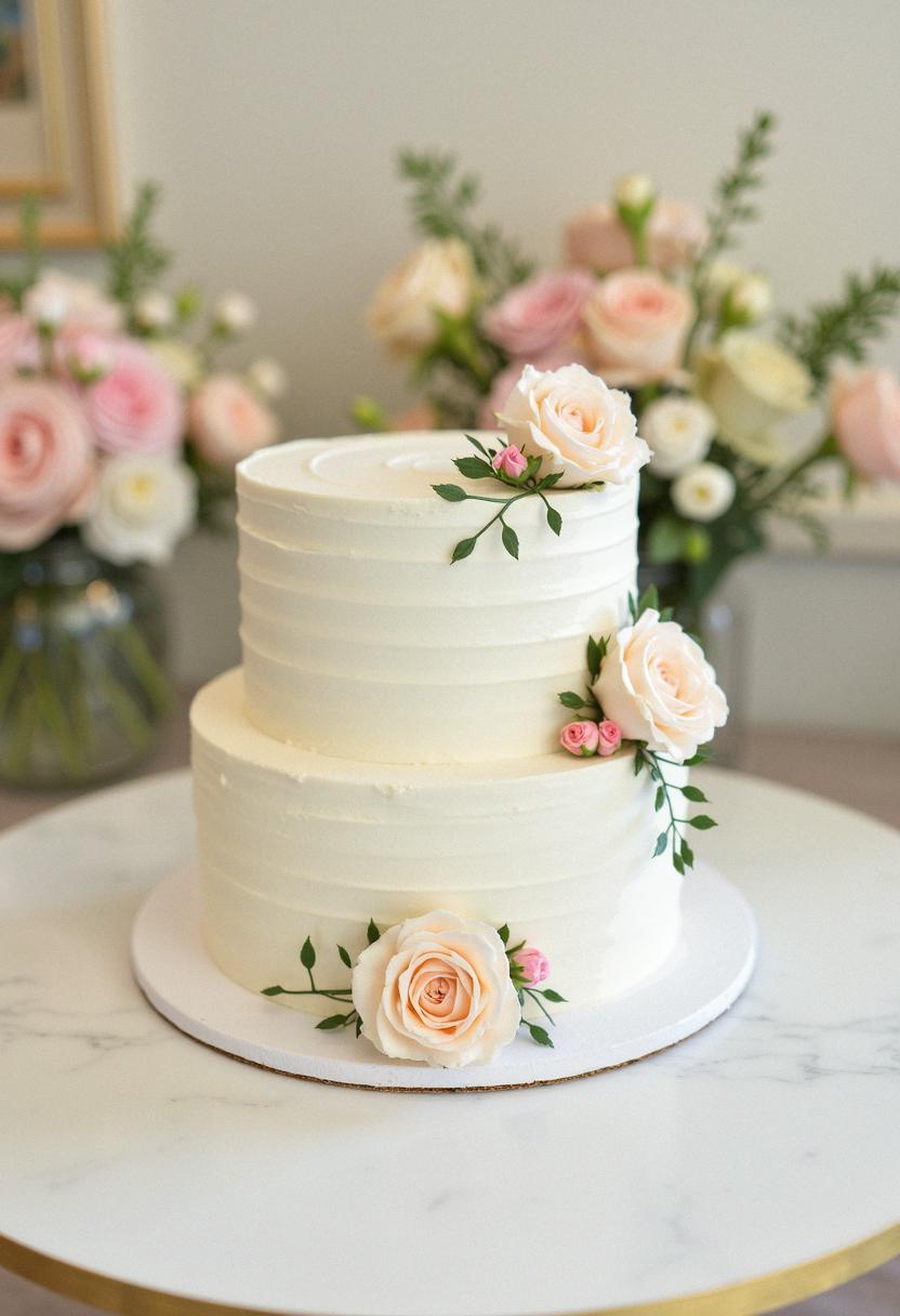 Delicious Ideas For Bridal Shower Cake - TheCharmingBride.com