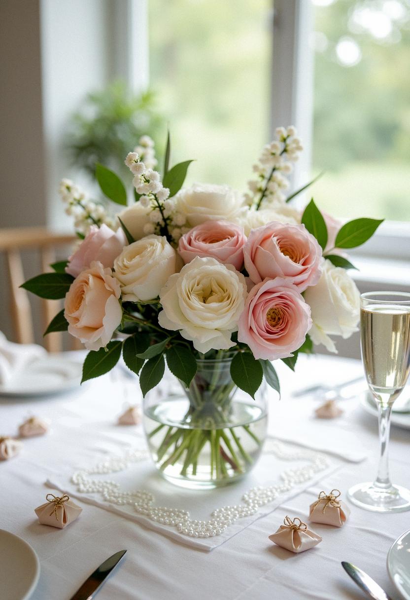 Stunning Bridal Shower Centerpiece Ideas - TheCharmingBride.com