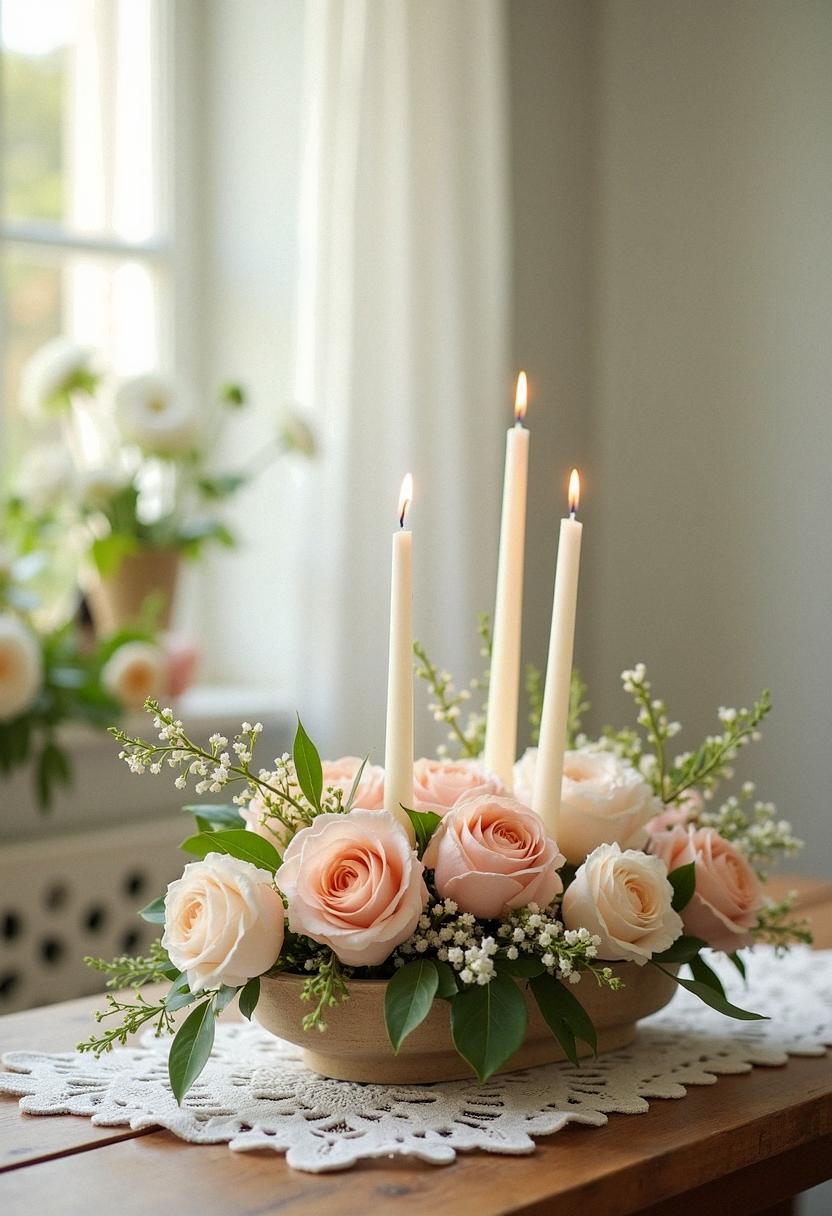 Stunning Bridal Shower Centerpiece Ideas - TheCharmingBride.com