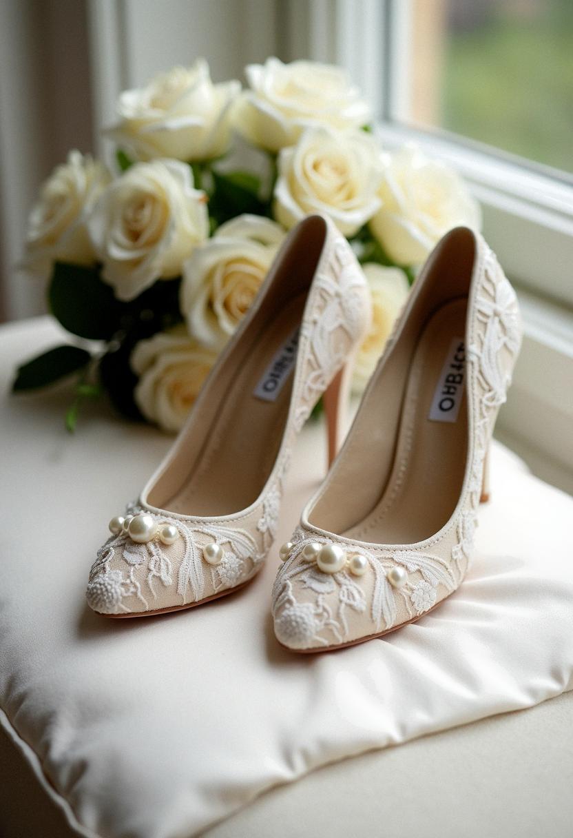 Stunning Bride Shoes Heels Guide - TheCharmingBride.com