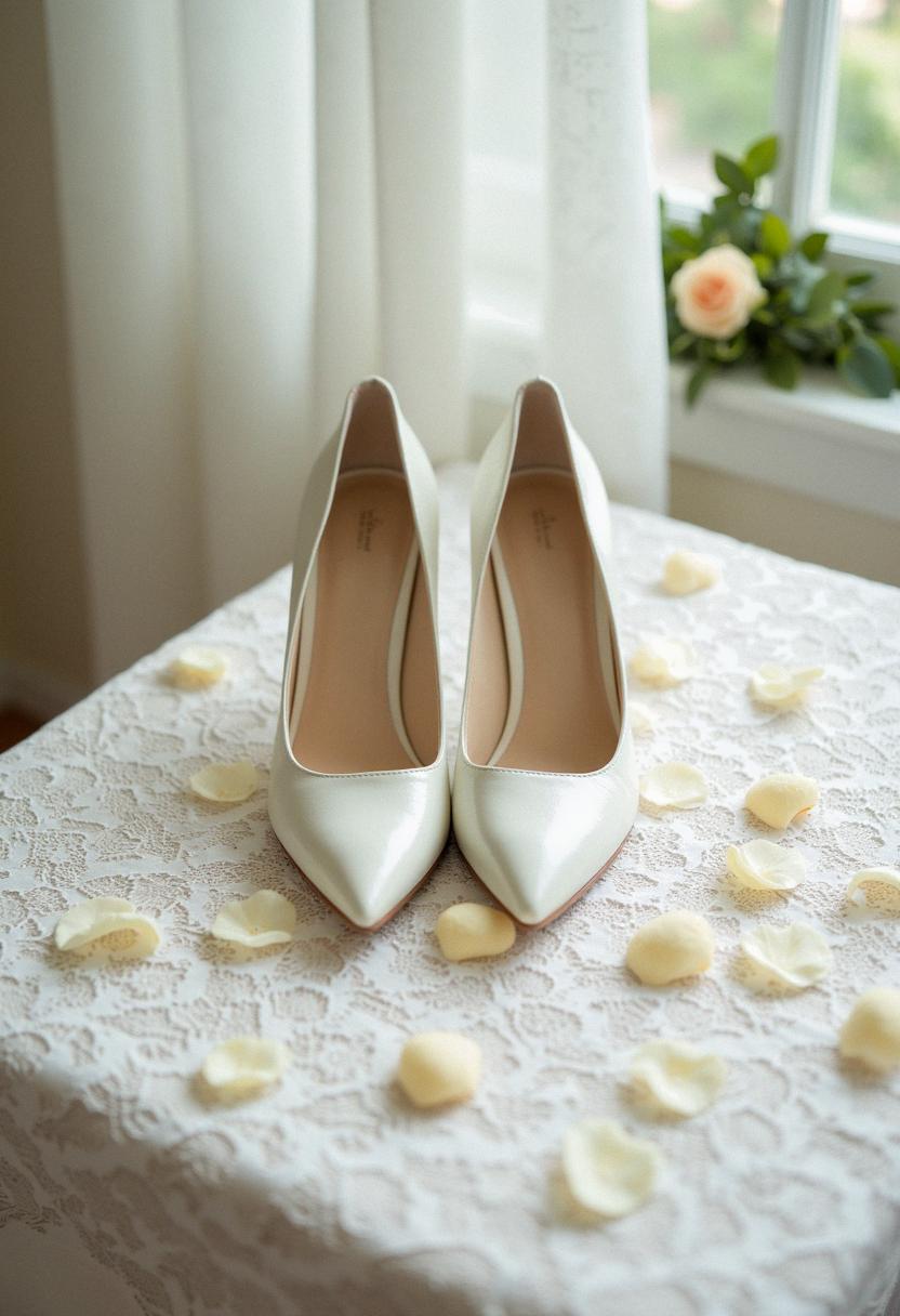 Stunning Bride Shoes Heels Guide - TheCharmingBride.com