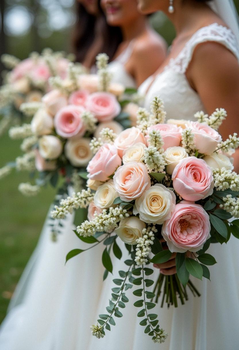 Elegant Cascading Bridal Bouquets Ideas - TheCharmingBride.com