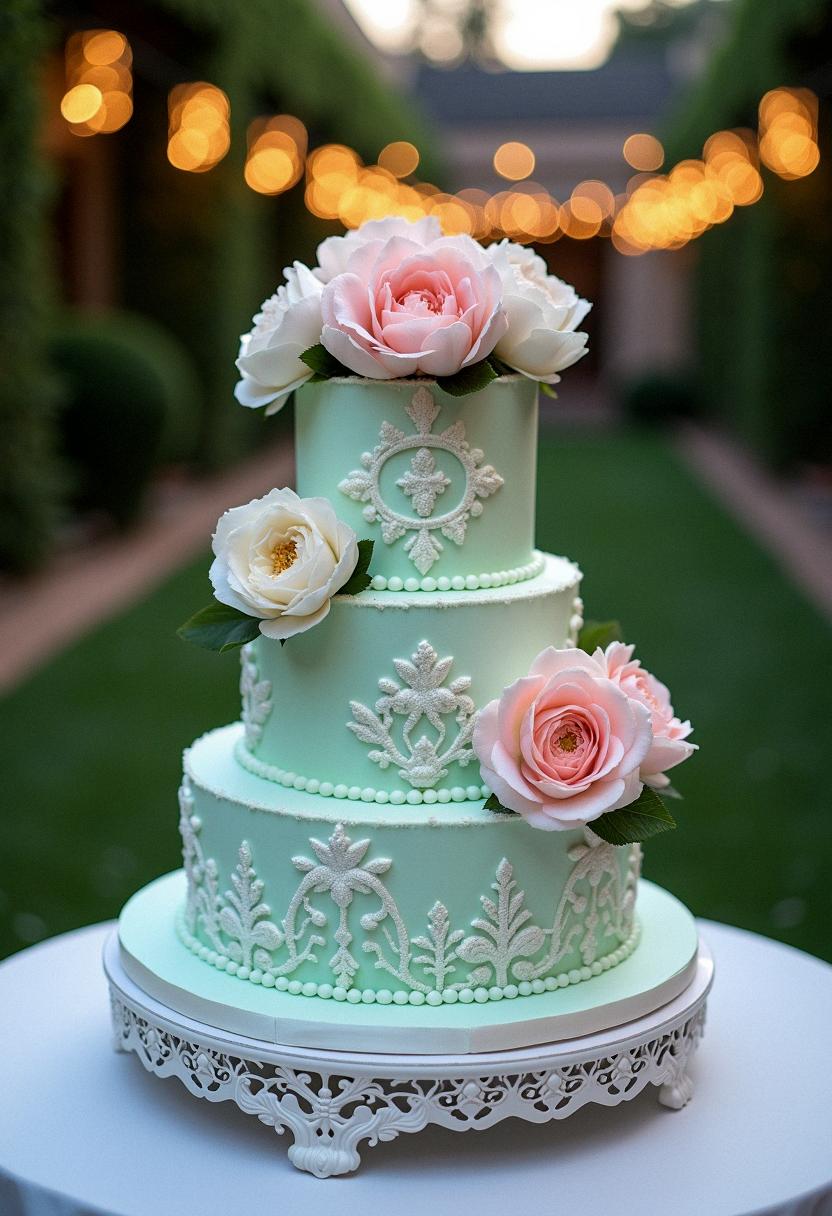 Sweet Engagement Cake Ideas & Designs - TheCharmingBride.com