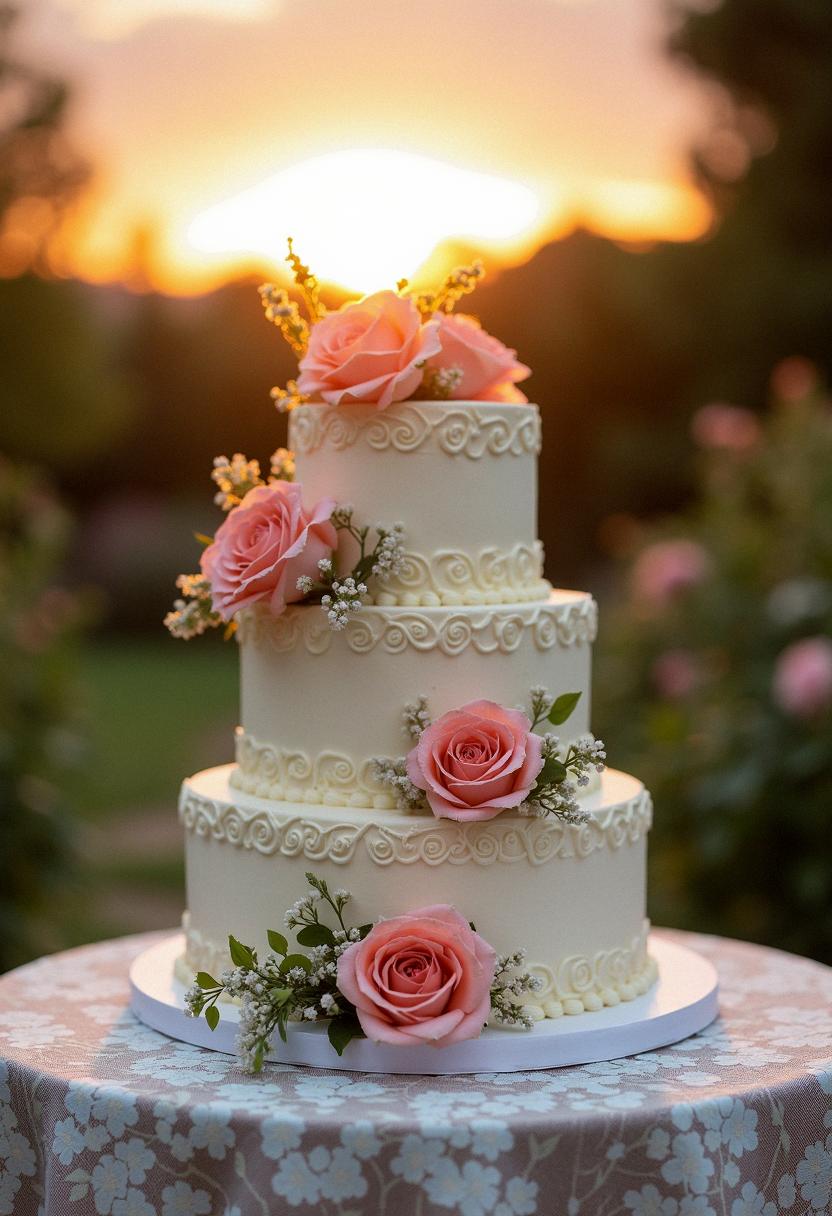 Sweet Engagement Cake Ideas & Designs - TheCharmingBride.com