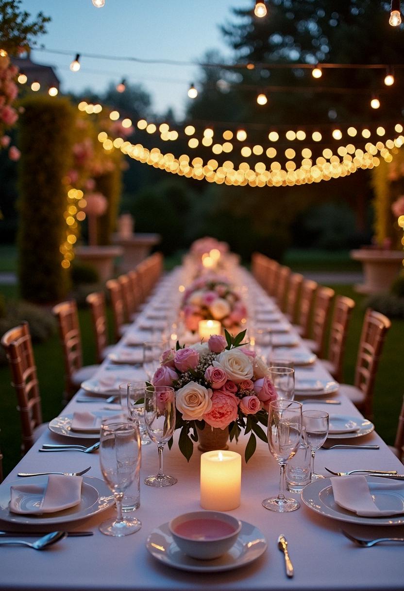 Chic Engagement Party Decor Ideas - TheCharmingBride.com