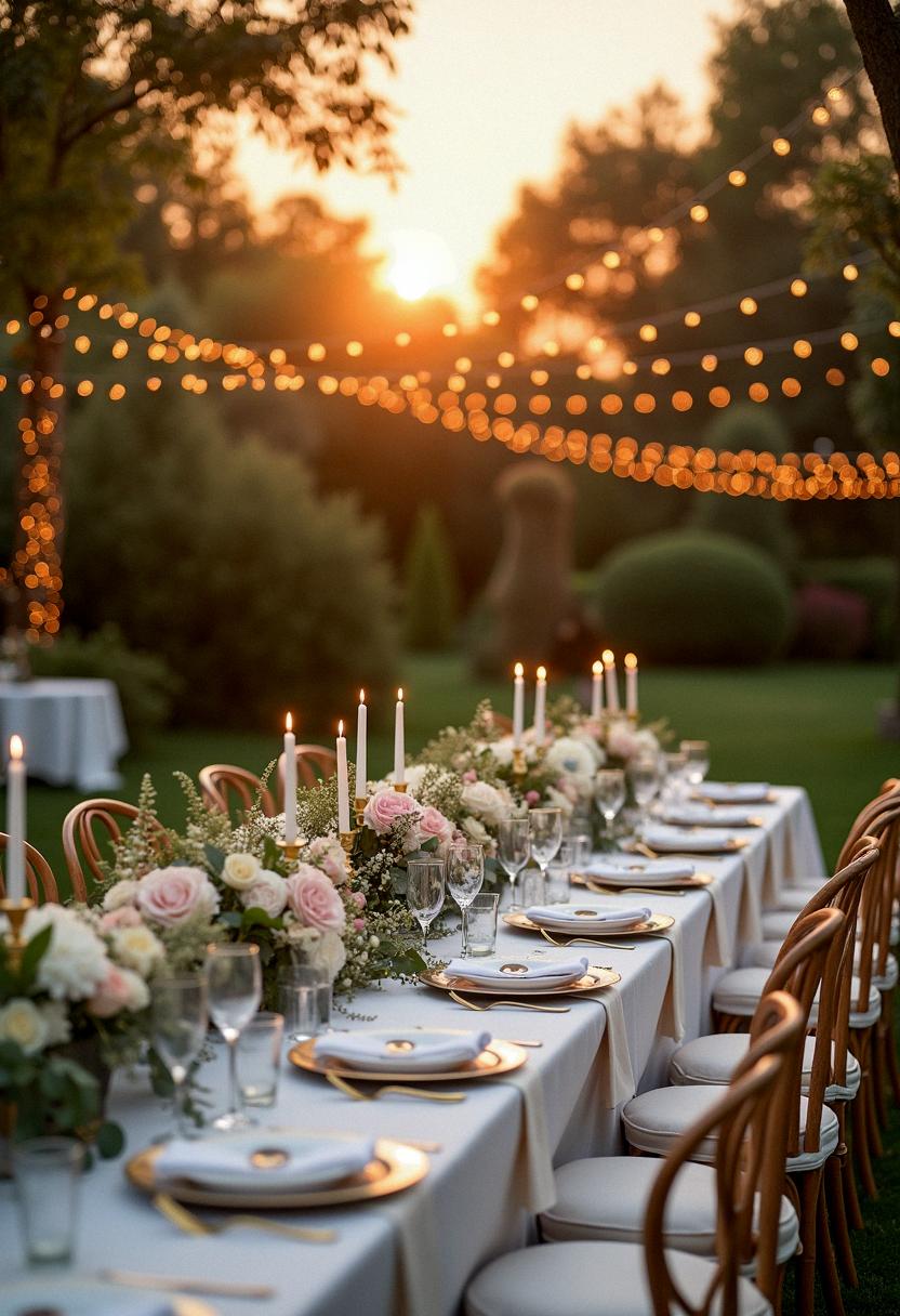 Chic Engagement Party Decor Ideas - TheCharmingBride.com