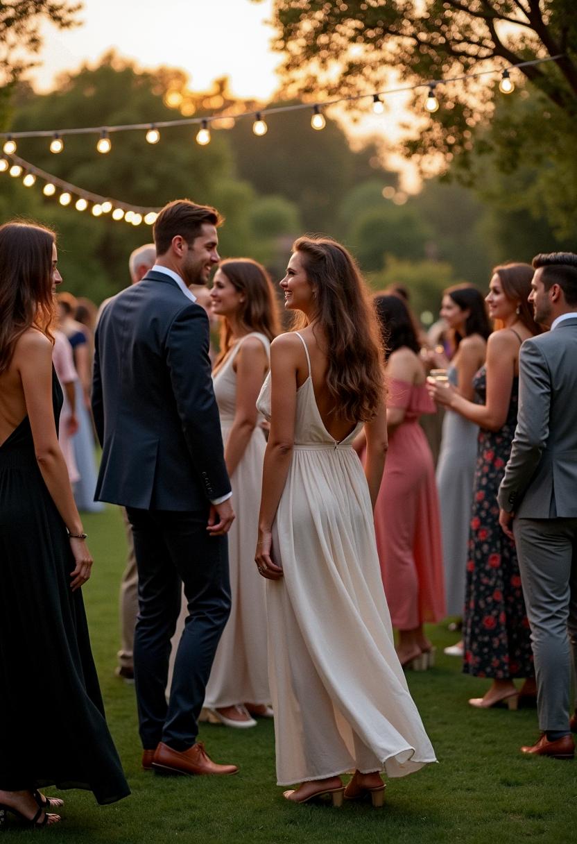 Perfect Engagement Party Outfit Guest Ideas - TheCharmingBride.com