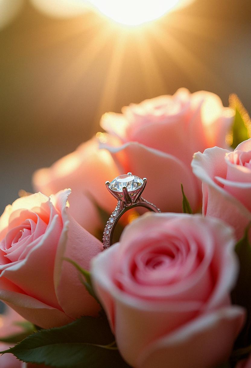 Vibrant Engagement Ring Colored Gems - TheCharmingBride.com