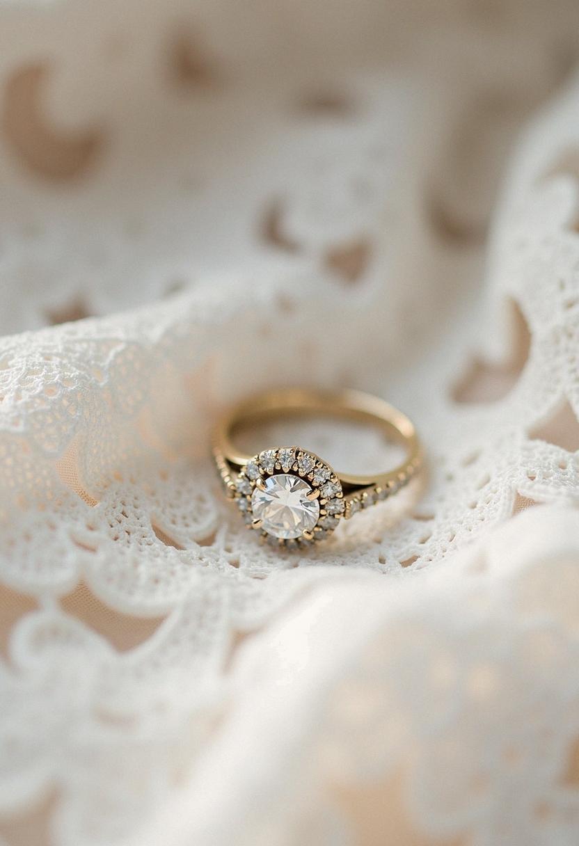 Vibrant Engagement Ring Colored Gems - TheCharmingBride.com