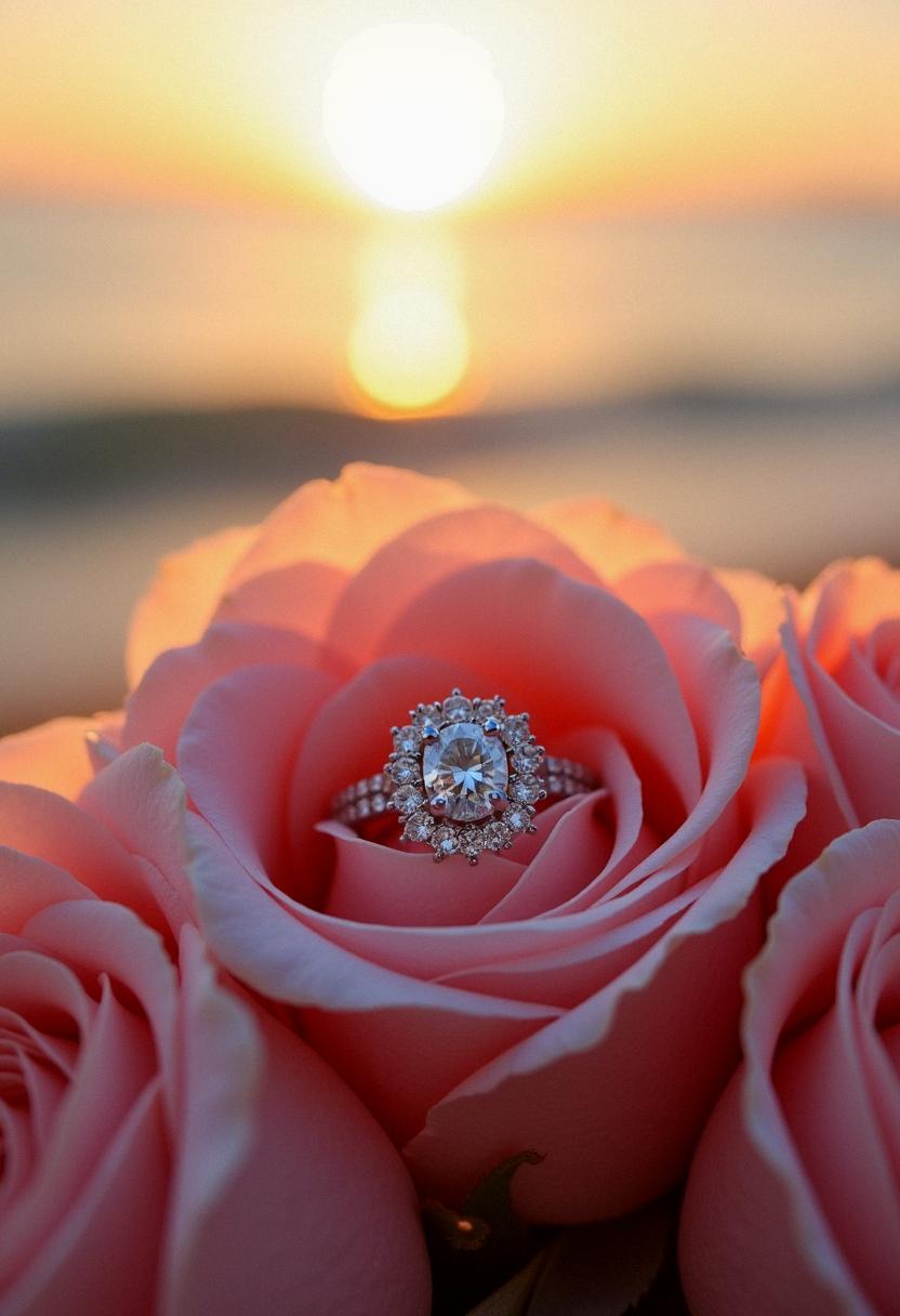 Vibrant Engagement Ring Colored Gems - TheCharmingBride.com