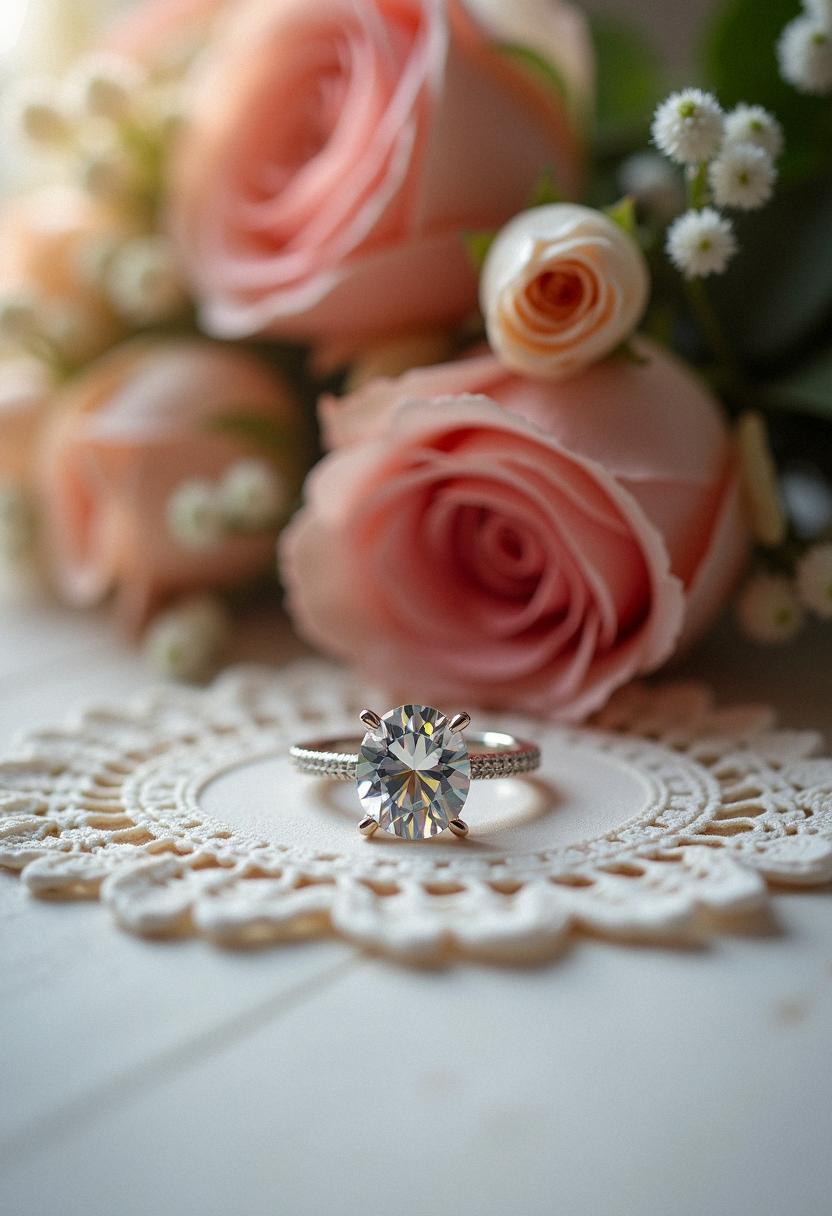 Sparkling Engagement Ring Diamond Guide - TheCharmingBride.com