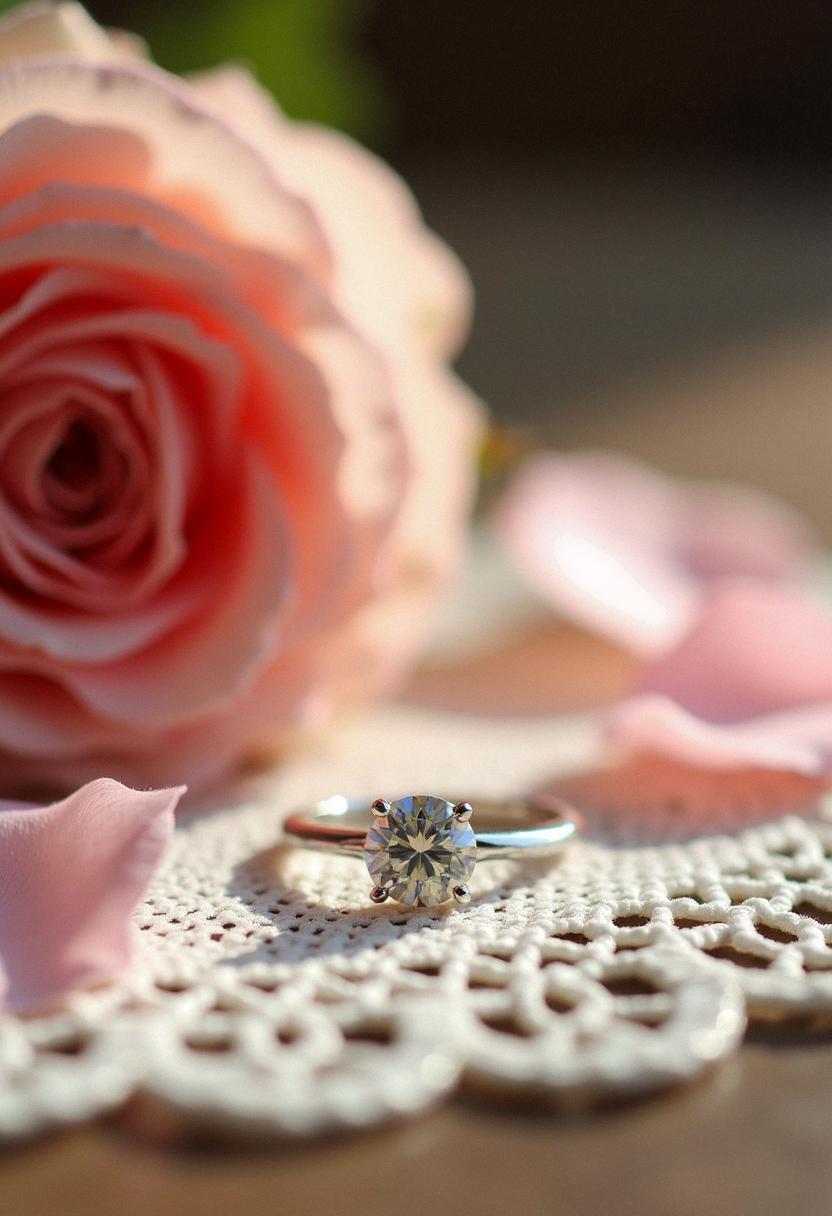 Timeless Engagement Ring Minimalist Designs - TheCharmingBride.com