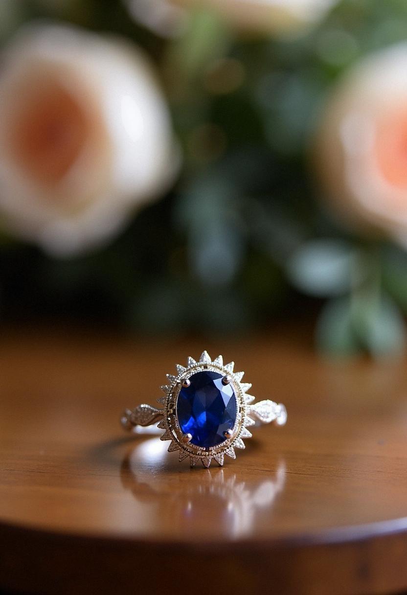 Unique Engagement Ring Non Diamond Options - TheCharmingBride.com