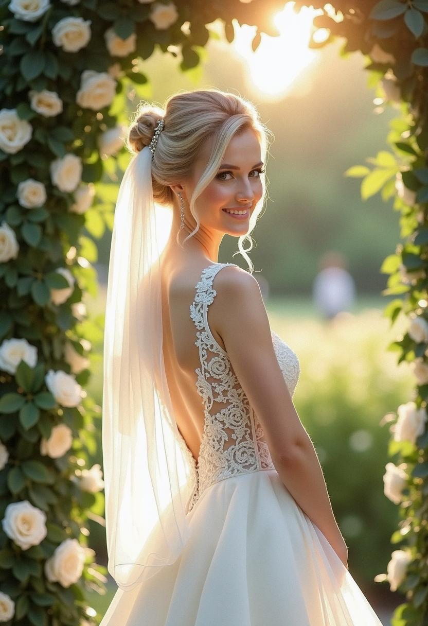 Elegant Ivory Bridal Veil Styles - TheCharmingBride.com