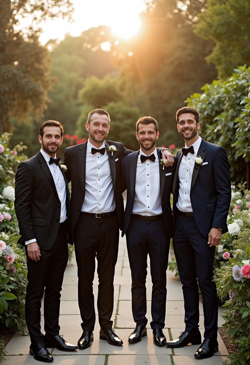 Summer Mens Cocktail Attire For Weddings - TheCharmingBride.com