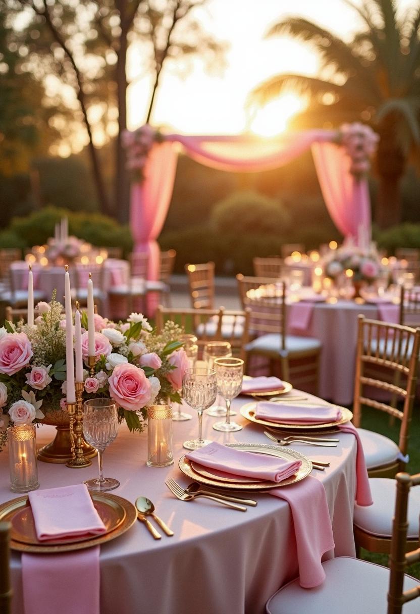 Pink Wedding Theme: Dreamy Ideas💖 - TheCharmingBride.com
