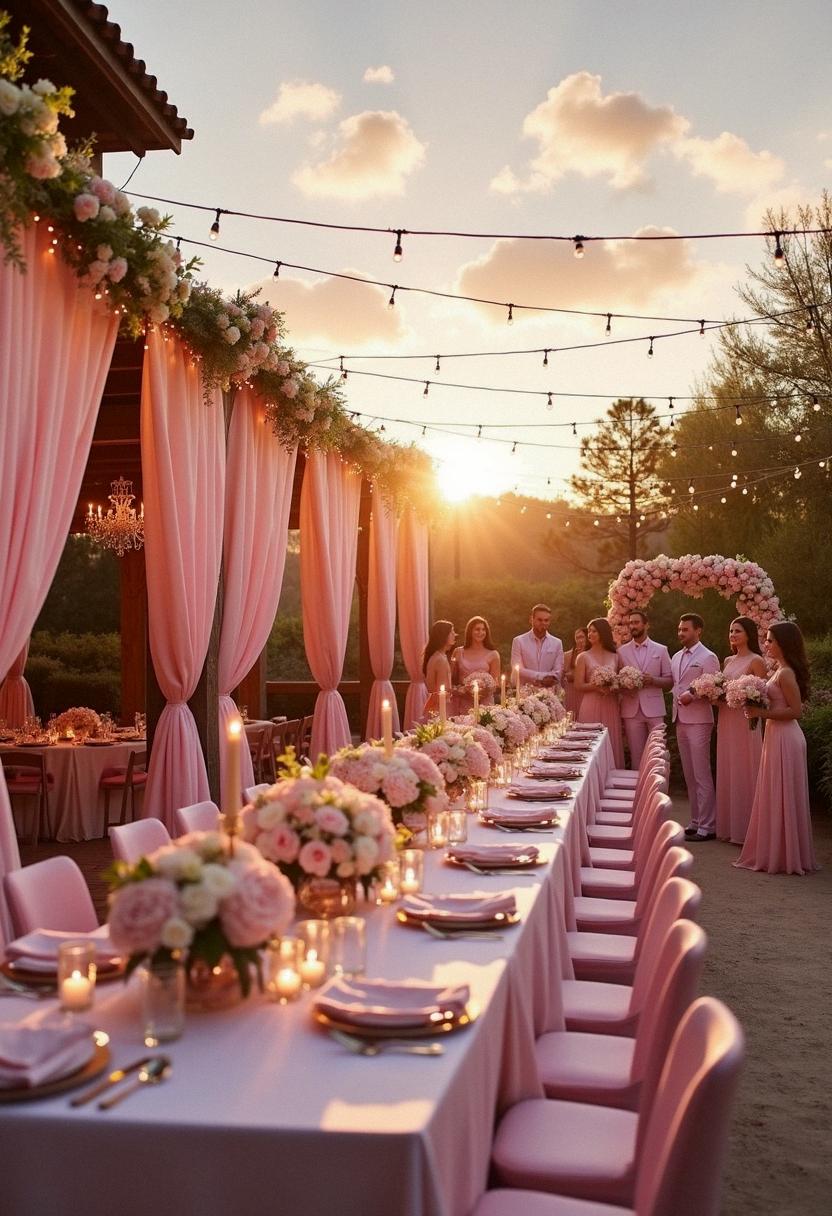 Pink Wedding Theme: Dreamy Ideas💖 - TheCharmingBride.com