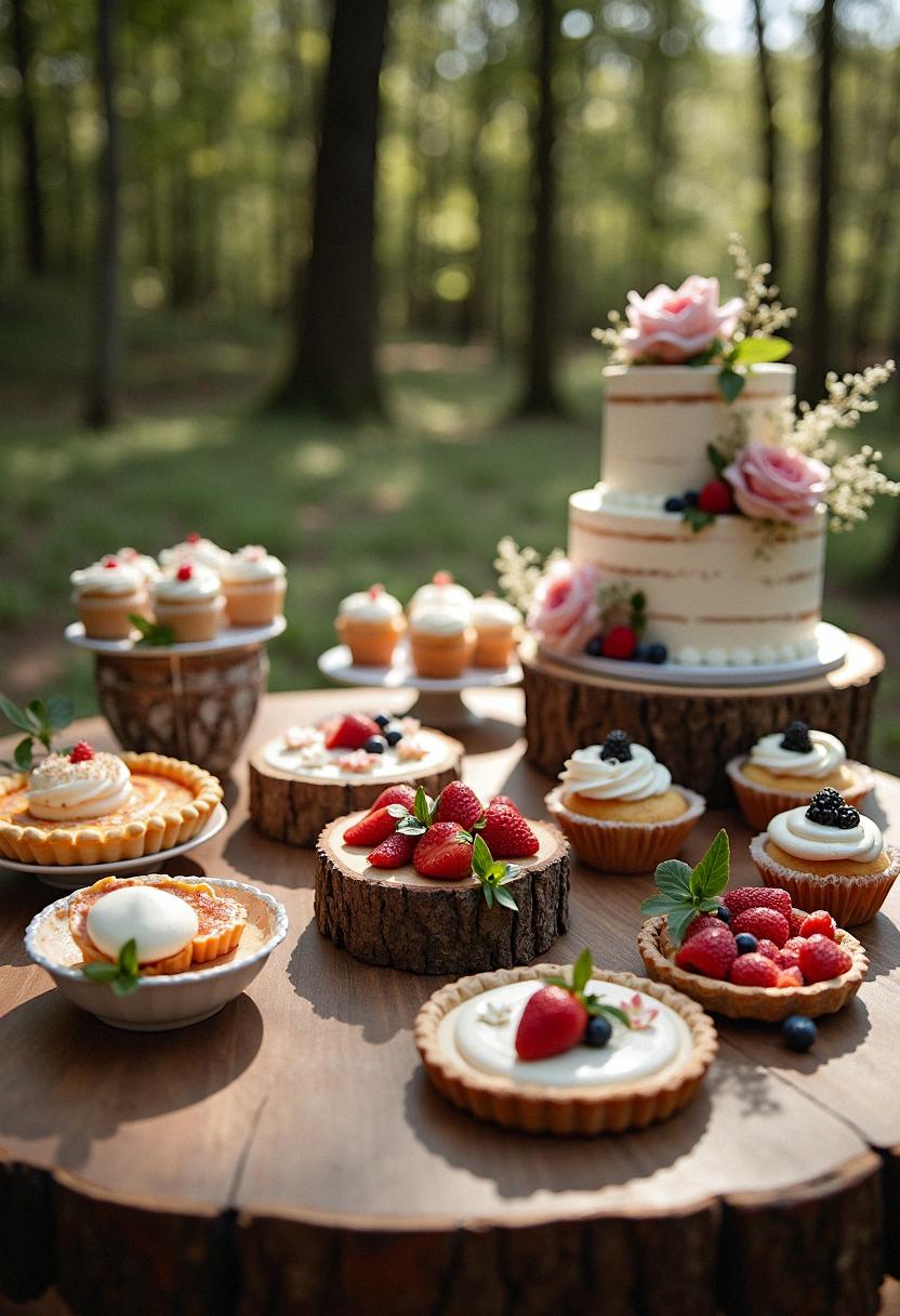 Irresistible Rustic Wedding Desserts Ideas - TheCharmingBride.com