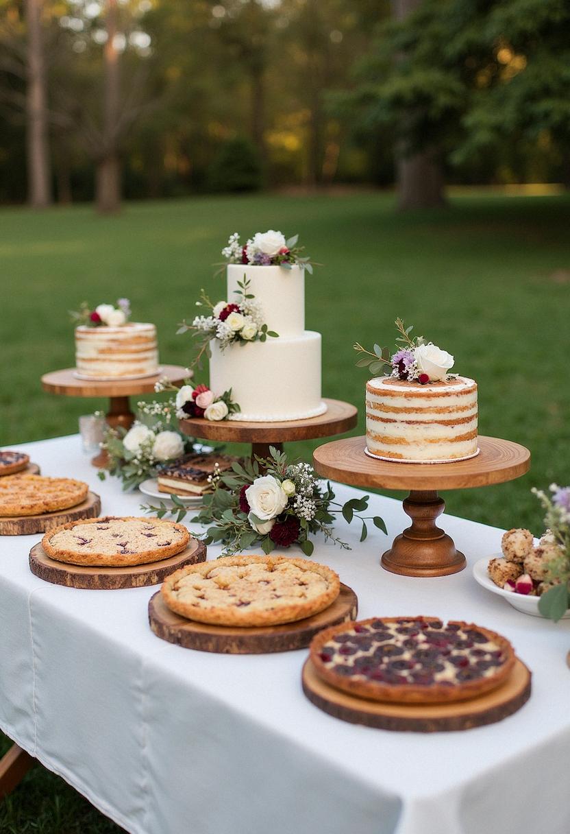 Irresistible Rustic Wedding Desserts Ideas - TheCharmingBride.com