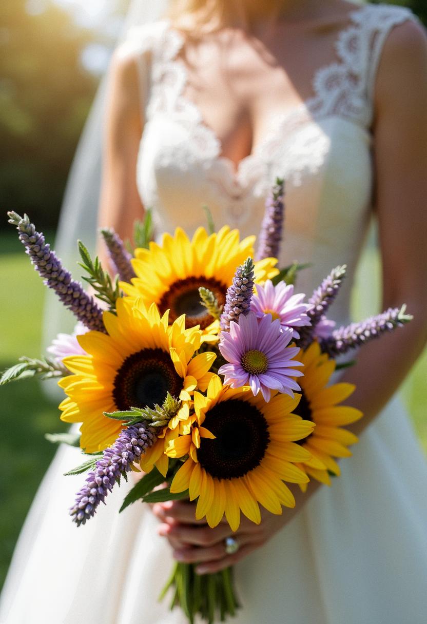 Stunning Summer Bridal Bouquet Ideas - TheCharmingBride.com