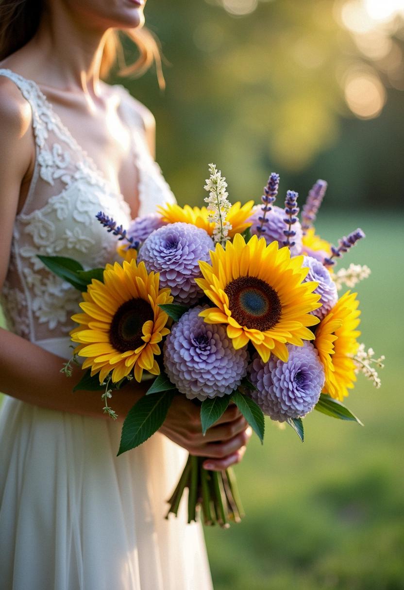 Stunning Summer Bridal Bouquet Ideas - TheCharmingBride.com