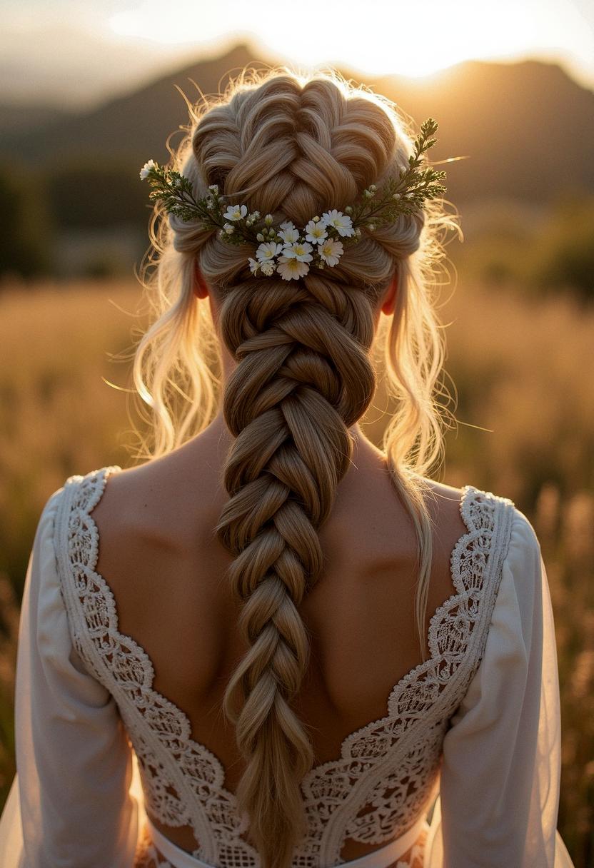 Stunning Viking Wedding Braids Inspiration - TheCharmingBride.com