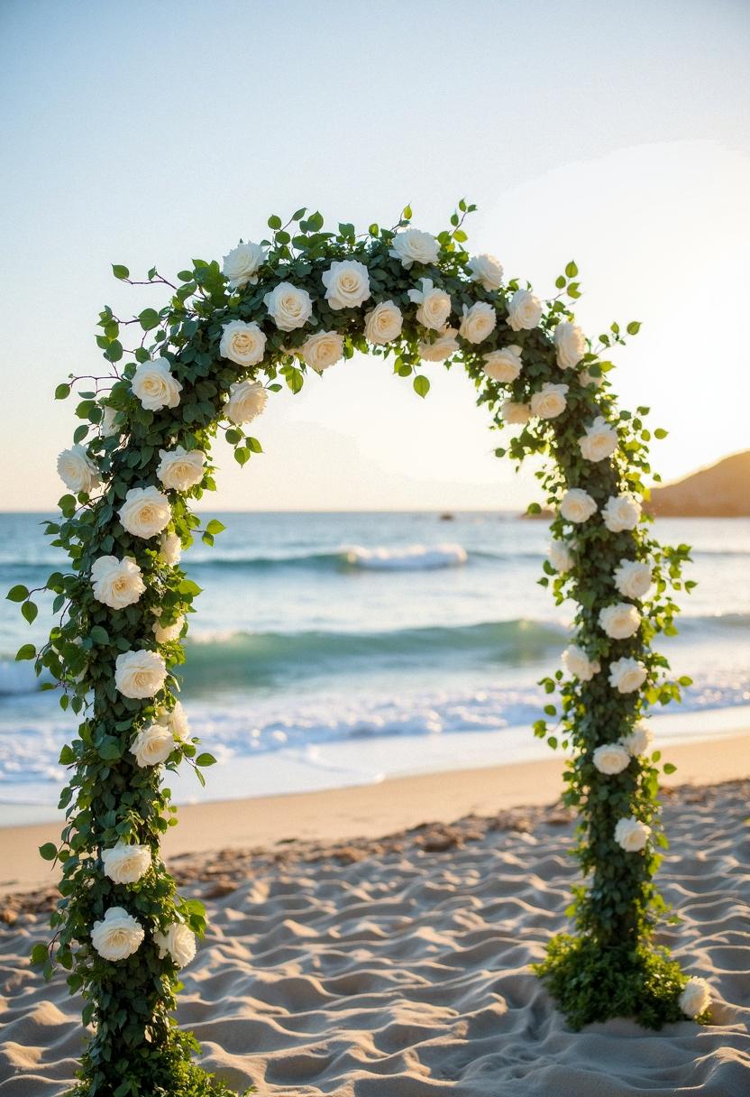 Beautiful Wedding Arch Ideas - TheCharmingBride.com