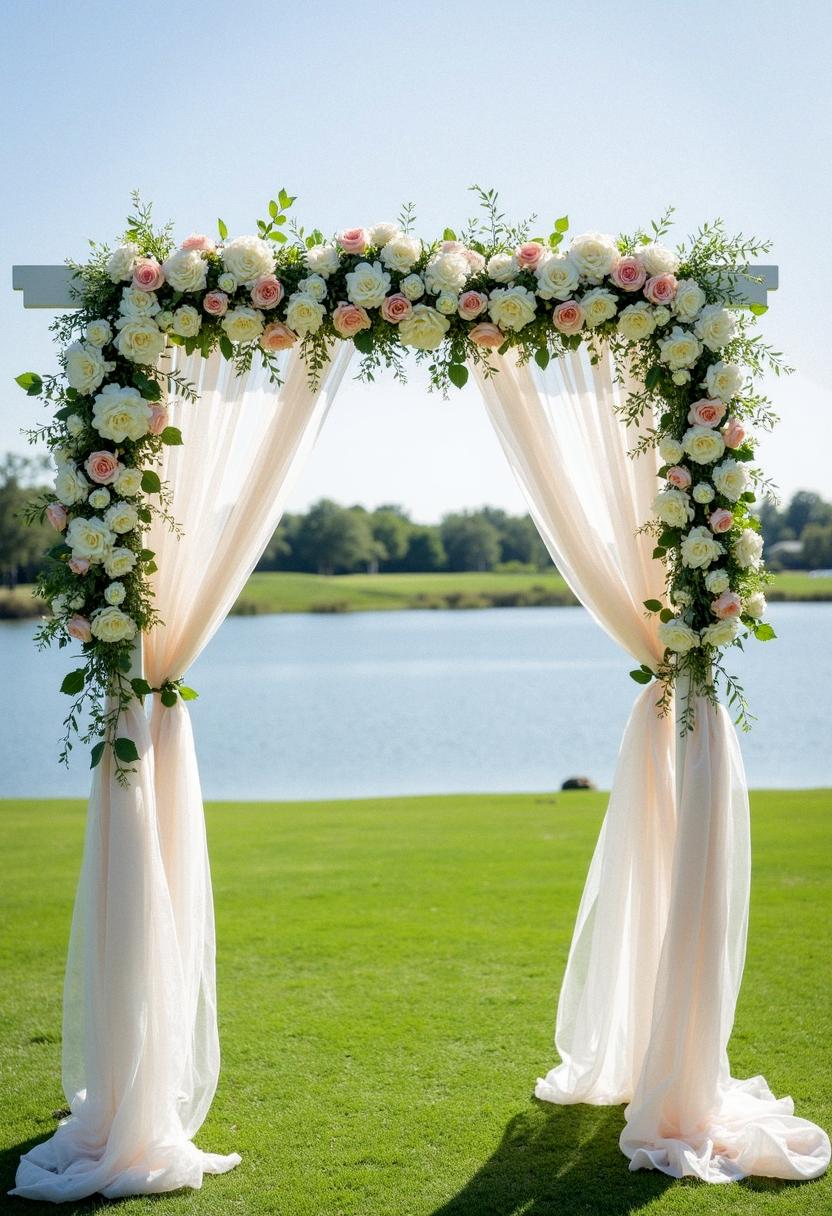 Beautiful Wedding Arch Ideas - TheCharmingBride.com