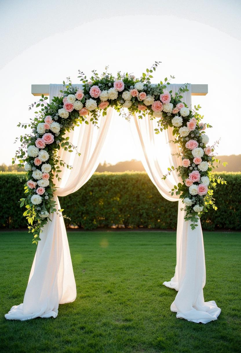 Beautiful Wedding Arch Ideas - TheCharmingBride.com