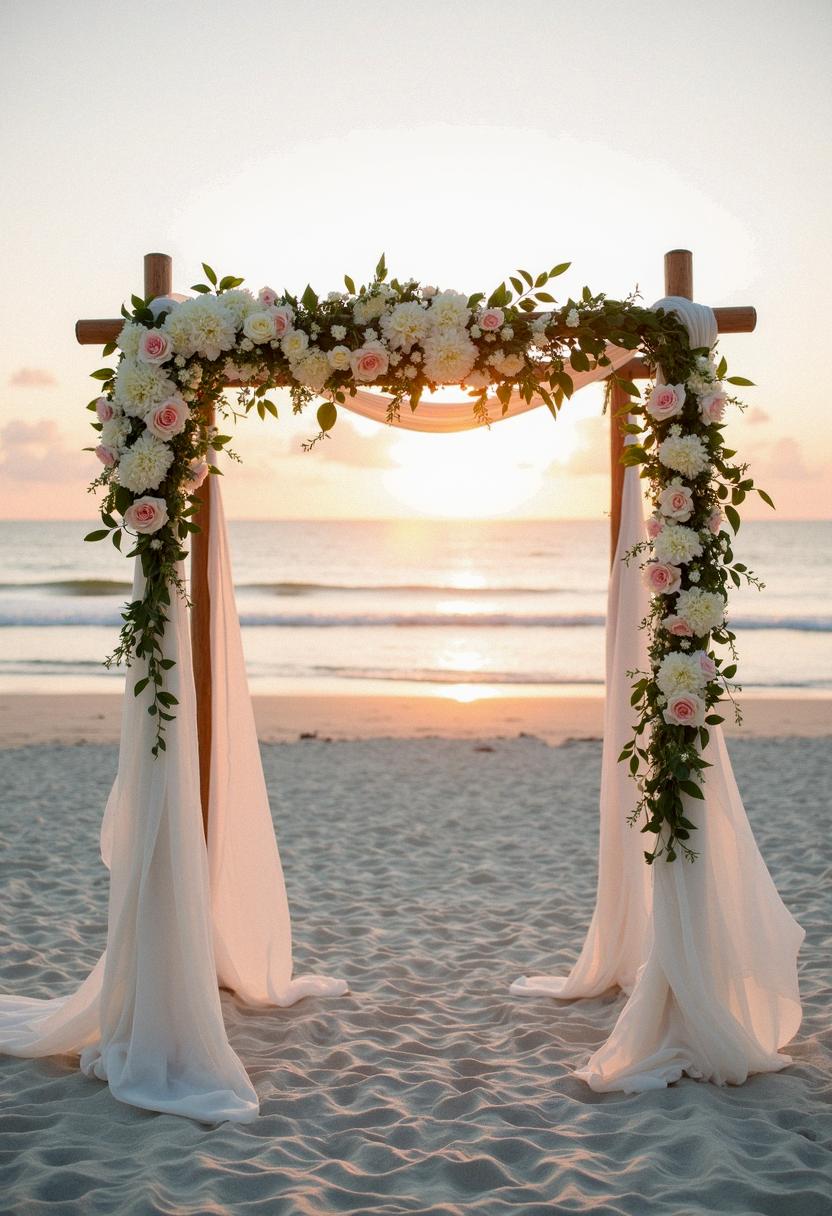 Beautiful Wedding Arch Ideas - TheCharmingBride.com