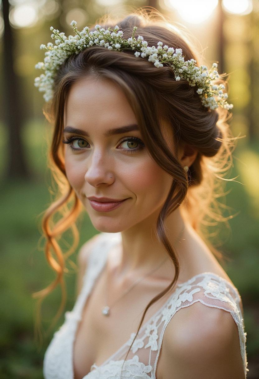Stunning Wedding Braid Crown Ideas - TheCharmingBride.com