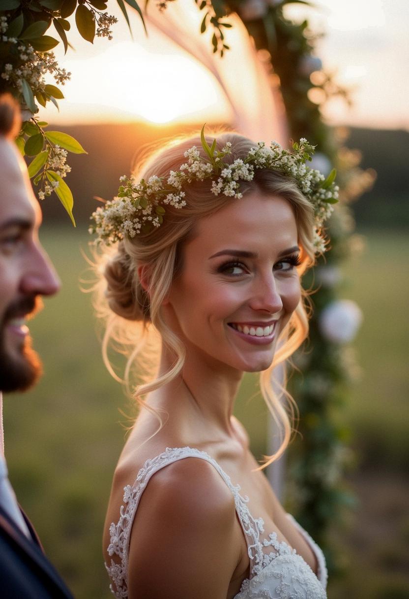 Stunning Wedding Braid Crown Ideas - TheCharmingBride.com