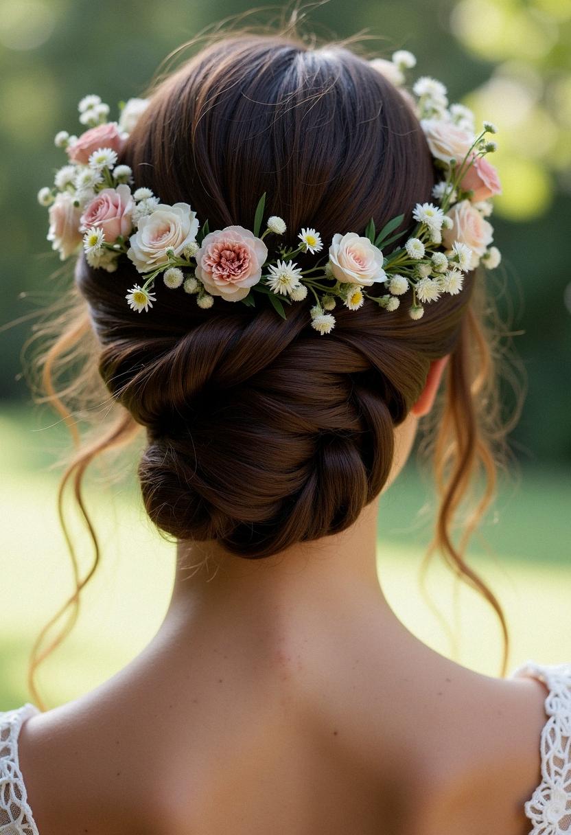 Stunning Wedding Braid Crown Ideas - TheCharmingBride.com