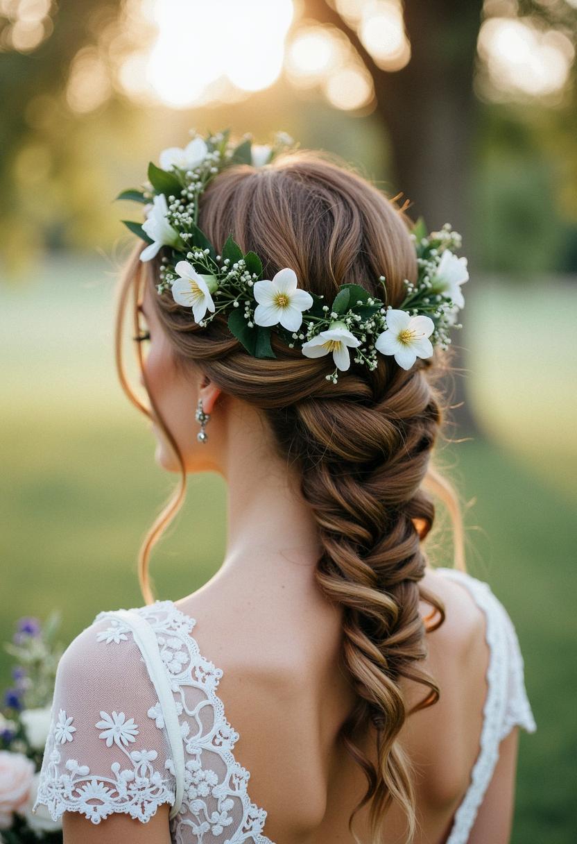 Stunning Wedding Braid Crown Ideas - TheCharmingBride.com